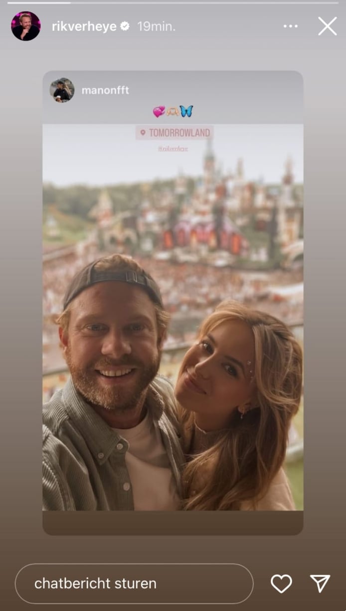 Gedaan met de anonimiteit: Rik Verheye deelt foto met nieuwe vriendin ...