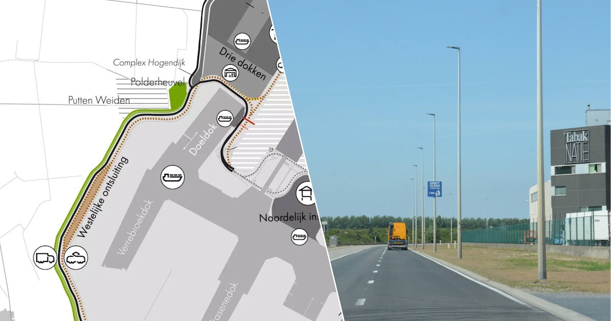 Vlaamse regering geeft groen licht voor nieuwe westelijke ontsluiting ...