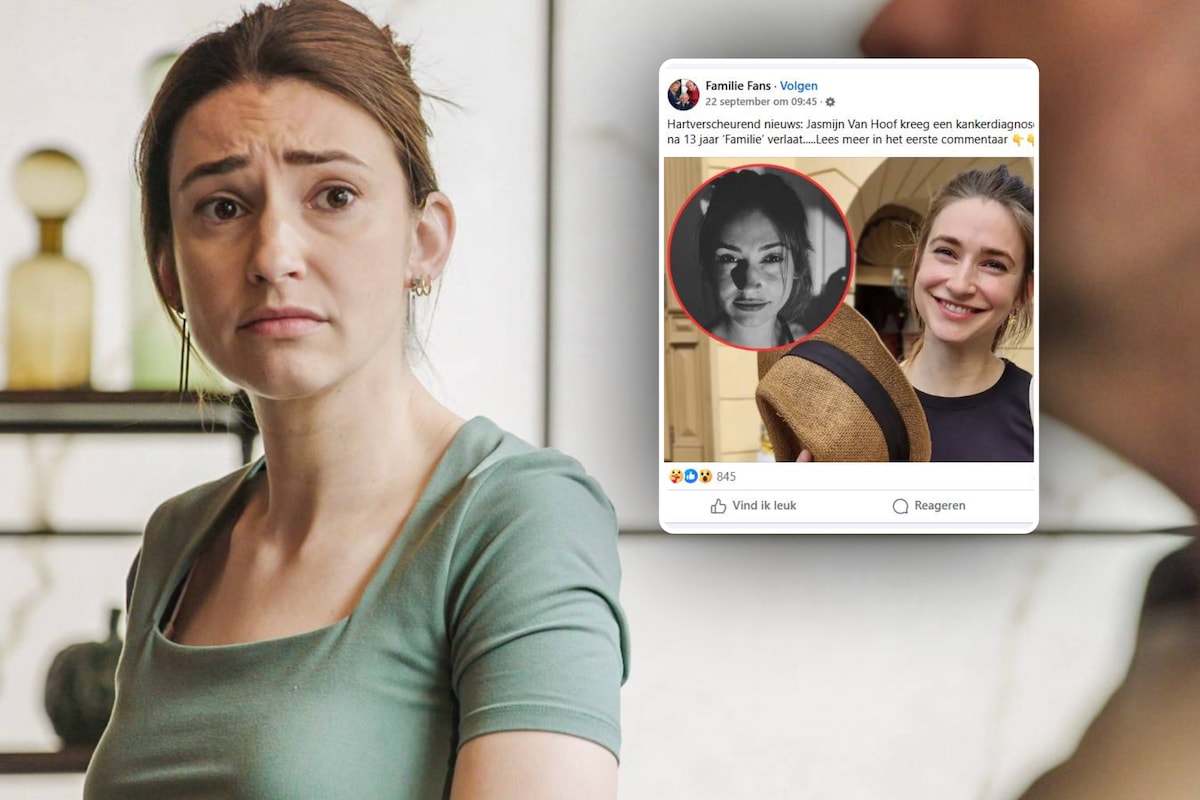 ‘Familie’-actrice Jasmijn Van Hoof slachtoffer van fake news: “Ik krijg ...