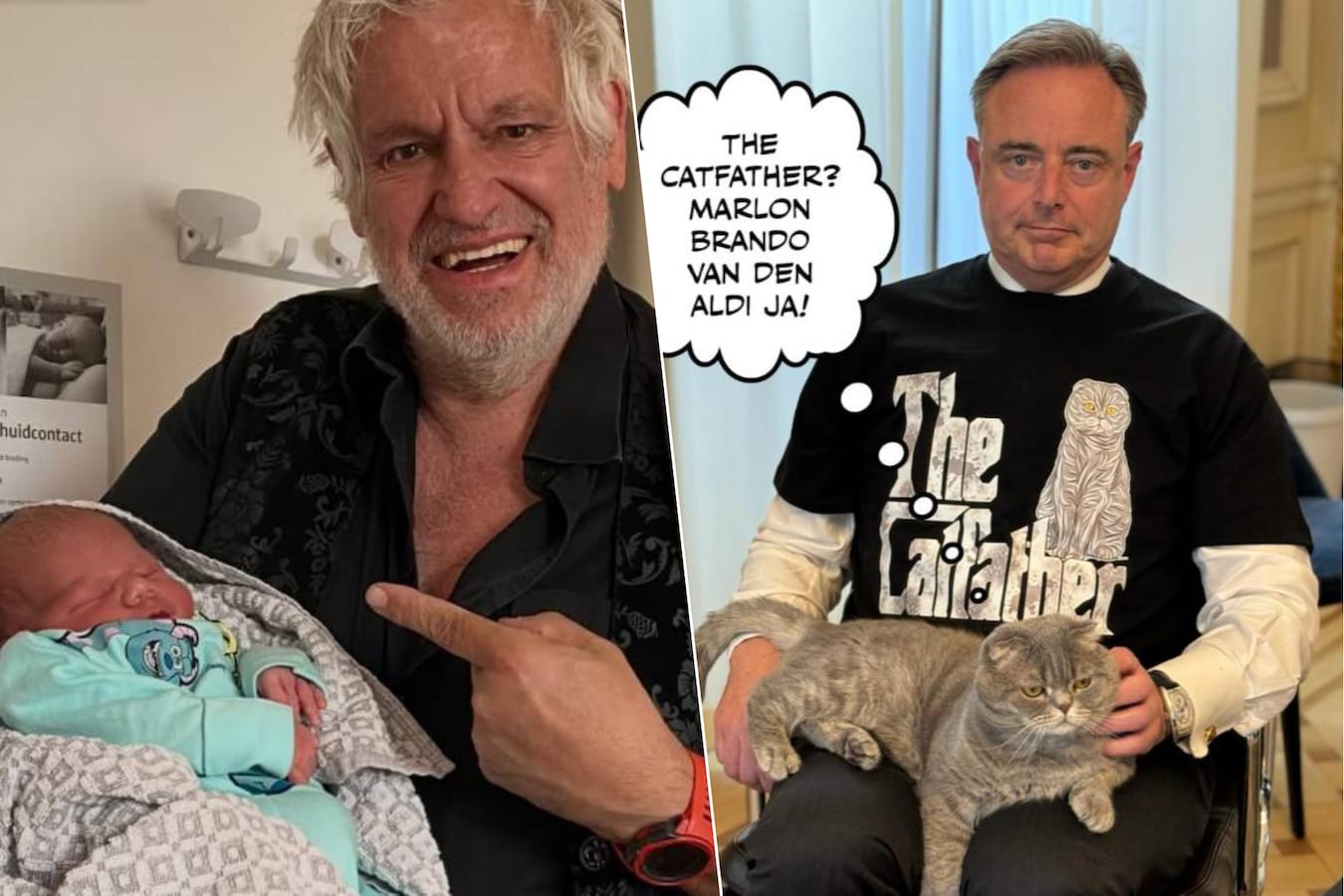 BV 24/7. Pascal Braeckman is opnieuw opa geworden, Bart De Wever is ...