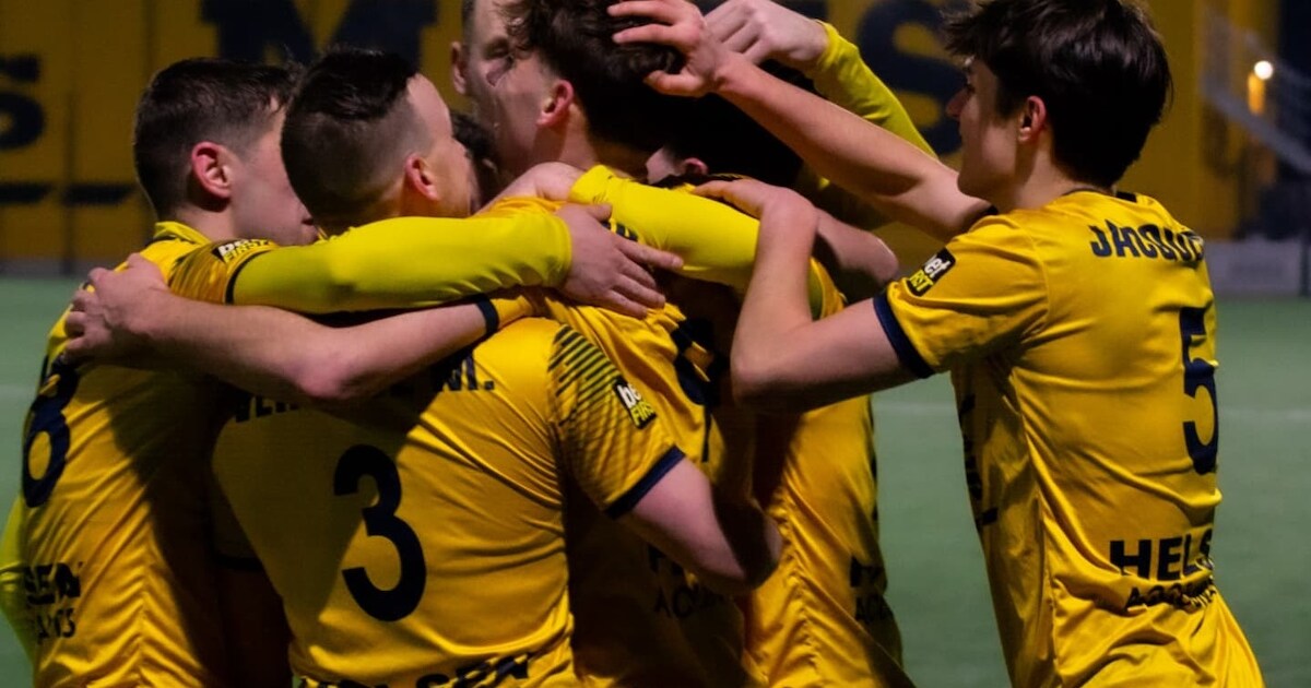 Tibe Vanhaeren, die voluit voor de topschutterstitel gaat, speelt met ...