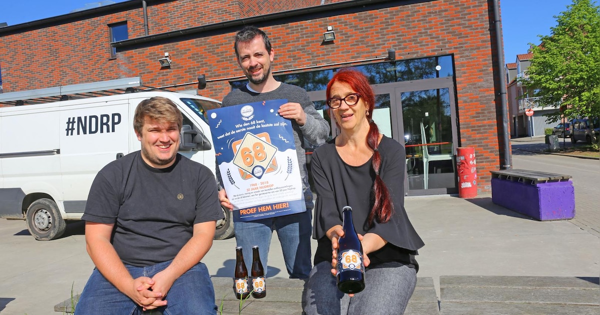 Nijdrop klinkt op verjaardag met eigen biertje | Opwijk | hln.be