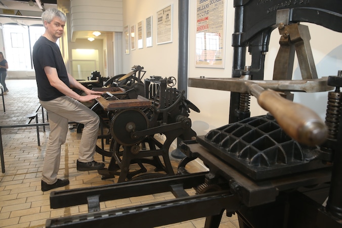 Industriemuseum stalt drukkunsten (van uw krant) uit | Regio | HLN.be