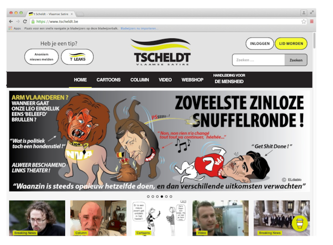 Wie zit er achter schandaalsite ’t Scheldt en waarom wil hij anoniem ...