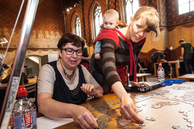 Puzzelstress in het STAM | Regio | HLN.be