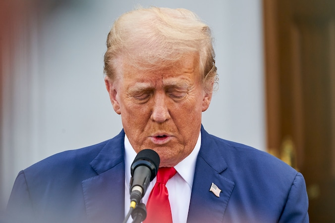 Plots is Donald Trump de oude, seniele man: hoe leeftijd na het vertrek ...