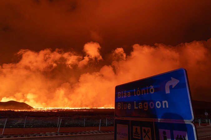 IJslandse vulkaan barst voor twaalfde keer uit sinds 2021, Blue Lagoon ...