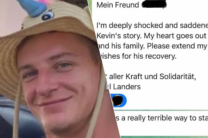 Al meer dan 30.000 euro ingezameld voor Kevin die nog steeds in coma ...
