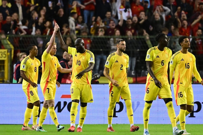 Rode Duivels spelen WK-kwalificatiewedstrijd tegen Noord-Macedonië in ...