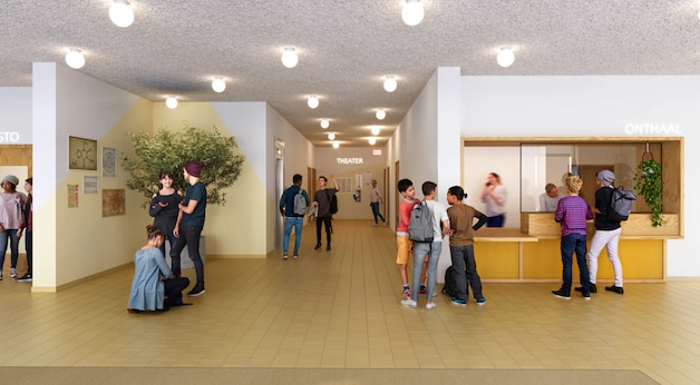 Eerste steen gelegd voor nieuwe scholencampus aan de Pleinlaan in ...