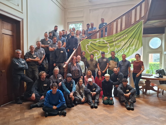 Rivierenhof behaalt voor achtste keer Green Flag Award | Regio | HLN.be