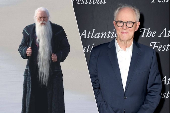 Eerste beelden van nieuwe Perkamentus zijn er: John Lithgow ...