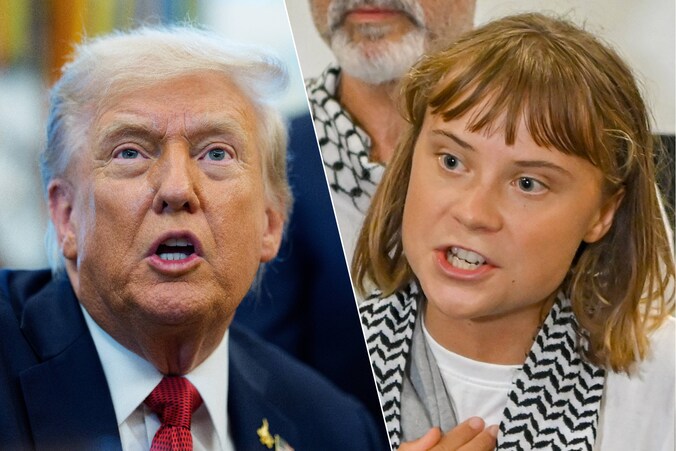 Greta Thunberg slaat terug naar Trump: “Hij heeft ook woedeproblemen ...