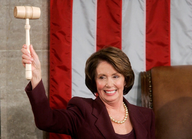 Nancy Pelosi, eerste vrouwelijke voorzitter van het Amerikaanse Huis ...