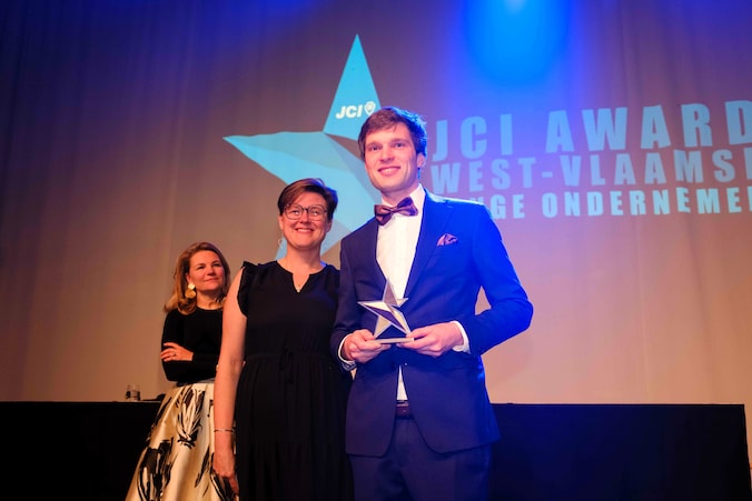 Jean-Baptiste Van Damme is JCI West-Vlaamse Jonge Ondernemer 2026 ...