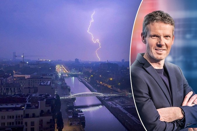 KMI waarschuwt voor felle regen- en onweersbuien met code geel in onder ...