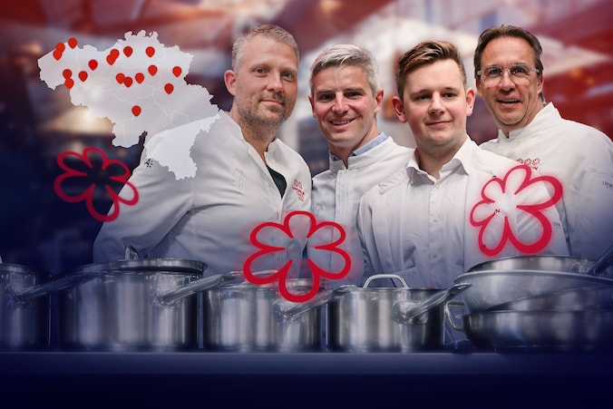 IN KAART. Dit zijn alle Michelinrestaurants van ons land | Eten | HLN.be