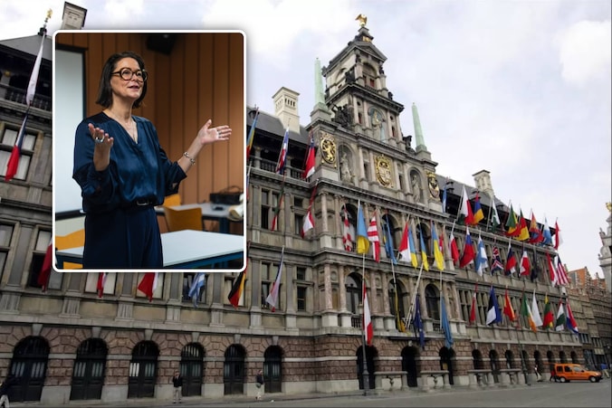 Opnieuw Israëlische vlag aan Antwerps stadhuis deze zomer, ondanks ...