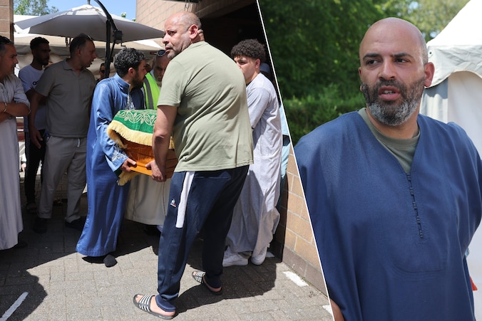 Propvolle moskee rouwt om chauffeur Noureddine (49), die stierf bij ...