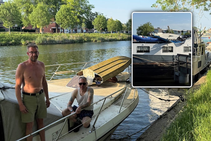 Schipper vaart tegen brug en veroorzaakt ravage aan woonboten in Brugge ...