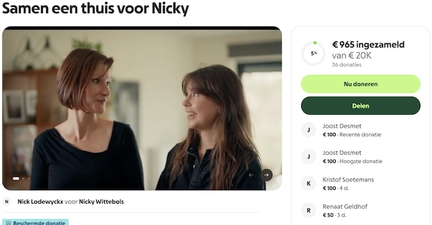 Crowdfunding opgestart voor Nicky uit ‘Blind gekocht’: “We hopen haar ...