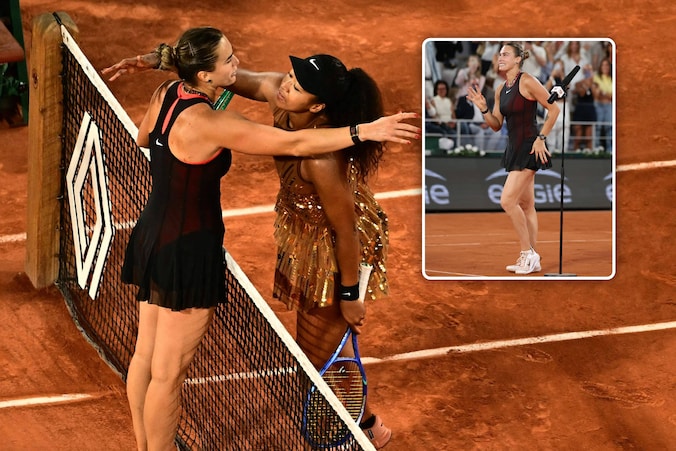 15.000 fans genoten met volle teugen: eerst klopt Sabalenka Osaka in ...