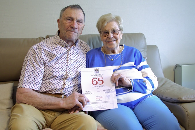 Liefde begon bij busabonnement: René (87) en Suzanne (85) vieren ...