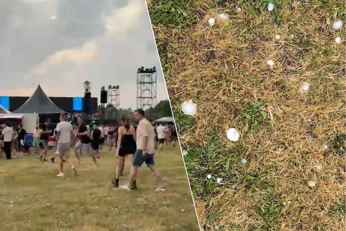 Onweer richt schade aan: 30 lichtgewonden op festival door dikke ...