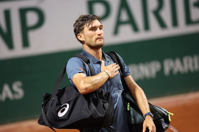 Raphael Collignon maakt balans na nipte uitschakeling Roland Garros ...