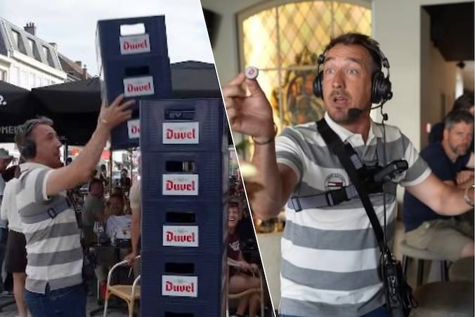 Ontvangt café Gambrinus de live-uitzending van Qmusic? Andy Peelman ...