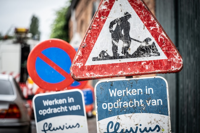 Drie dagen werken door Fluvius in Niel | Regio | HLN.be