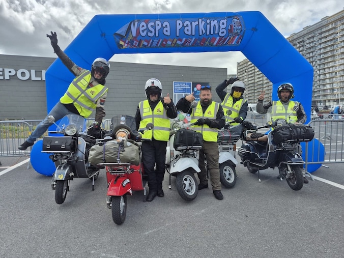 2.500 vespa’s strijken neer in Oostende voor Europees Vespatreffen ...