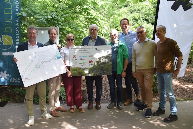 Project ‘het Groene Spoor’ verbindt zes sites langs spoorlijn Leuven ...