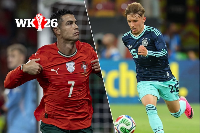 Cristiano Ronaldo topt lijstje niet: verschil tussen oudste en jongste ...