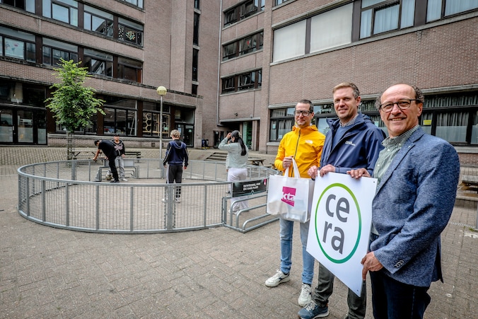KTA Brugge krijgt pannakooi op speelplaats dankzij steun van Cera ...