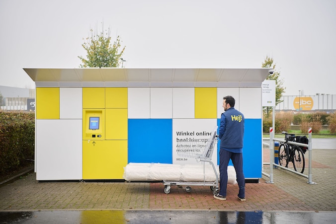 IKEA opent lockers in Waasland: “Kluisjes zijn groot genoeg voor een ...