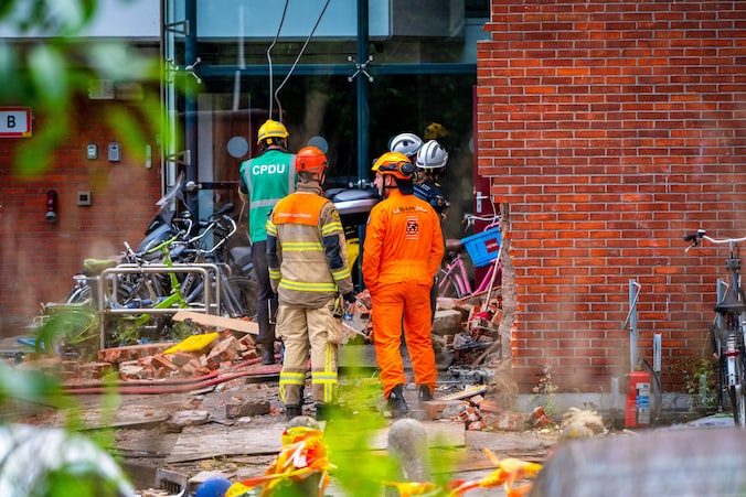 Geen slachtoffers meer gevonden onder puin na explosie en brand in ...