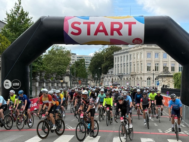 Ruim 6.500 mensen springen op de fiets voor tiende editie van de BXL ...
