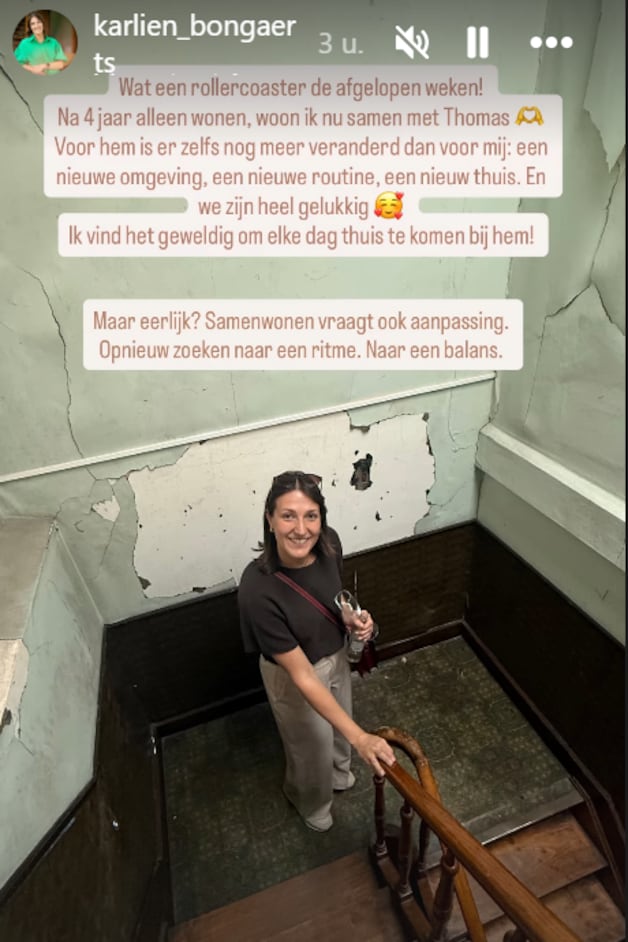 Karlien uit ‘Blind getrouwd’ eerlijk over samenwonen met Thomas: “Er ...