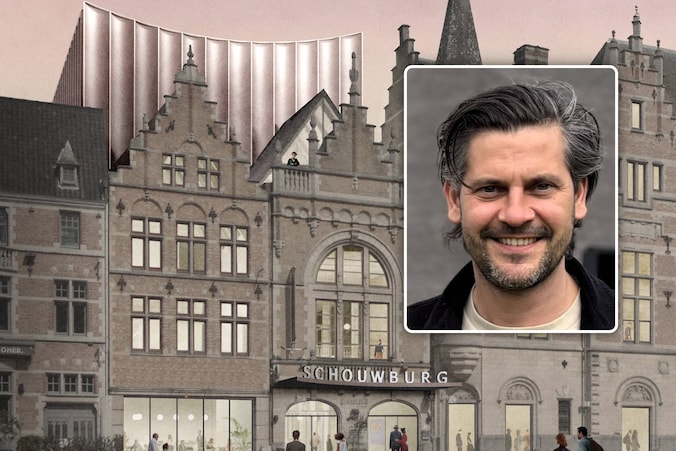 Vandalen dringen binnen op werf van nieuwe stadsschouwburg en brengen ...