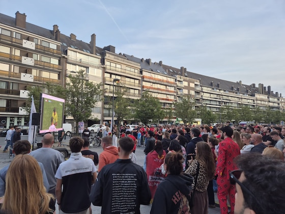 Spanning overal in Vlaanderen te snijden nadat Rode Duivels op ...