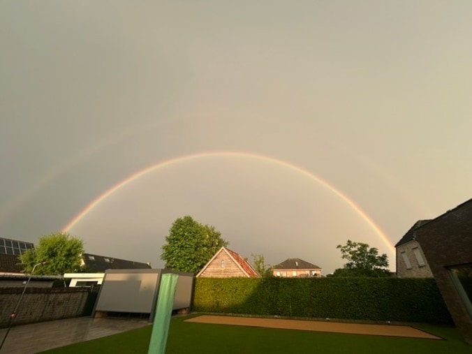 Dubbele regenboog in Torhout | Regio | HLN.be