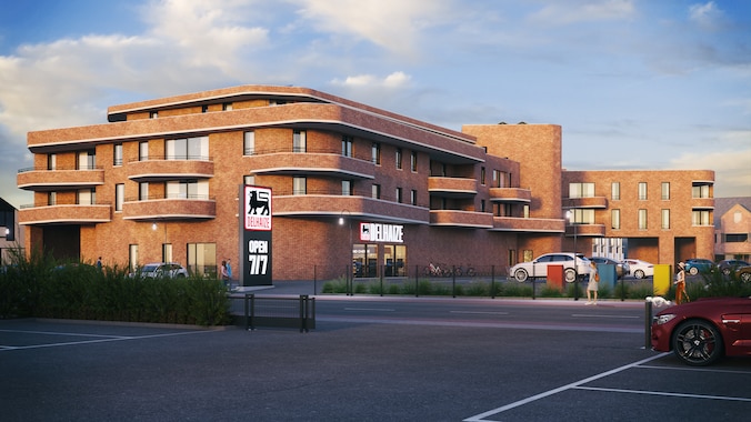 Oude Delhaize wordt gerenoveerd tot nieuw filiaal met 30 ...