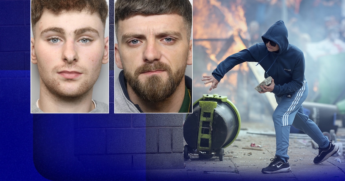 Engels gerecht haalt snel de voorhamer boven voor relschoppers. “We ...