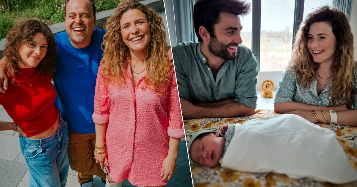 De ochtendshow om 6 uur presenteren met baby en kleuter in huis ...