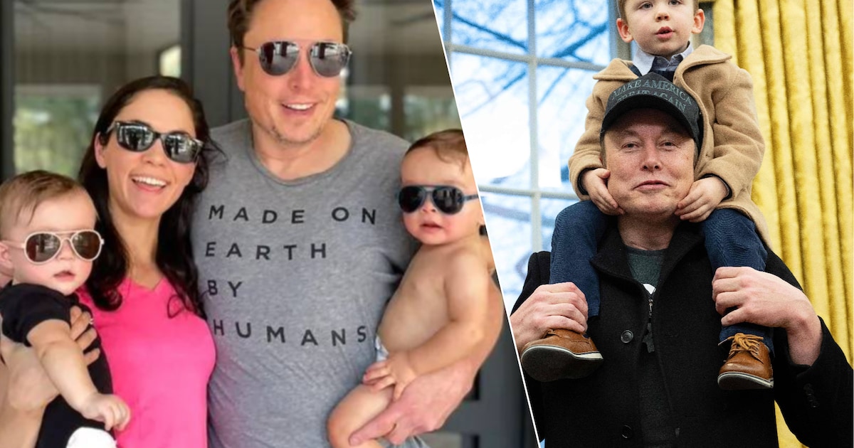 Seldon Lycurgus is 14de kind van Elon Musk. Zo ziet de eigenaardige ...