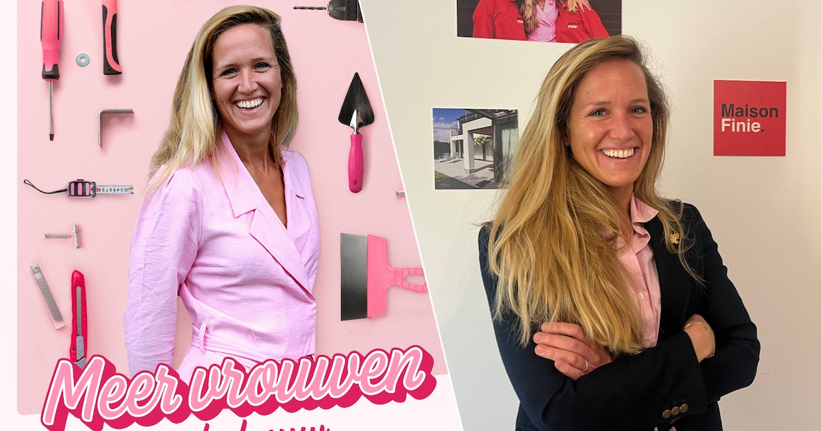 Gevelspecialist Elise (33) pleit voor meer ‘vrouw in de bouw’: “Omdat ...