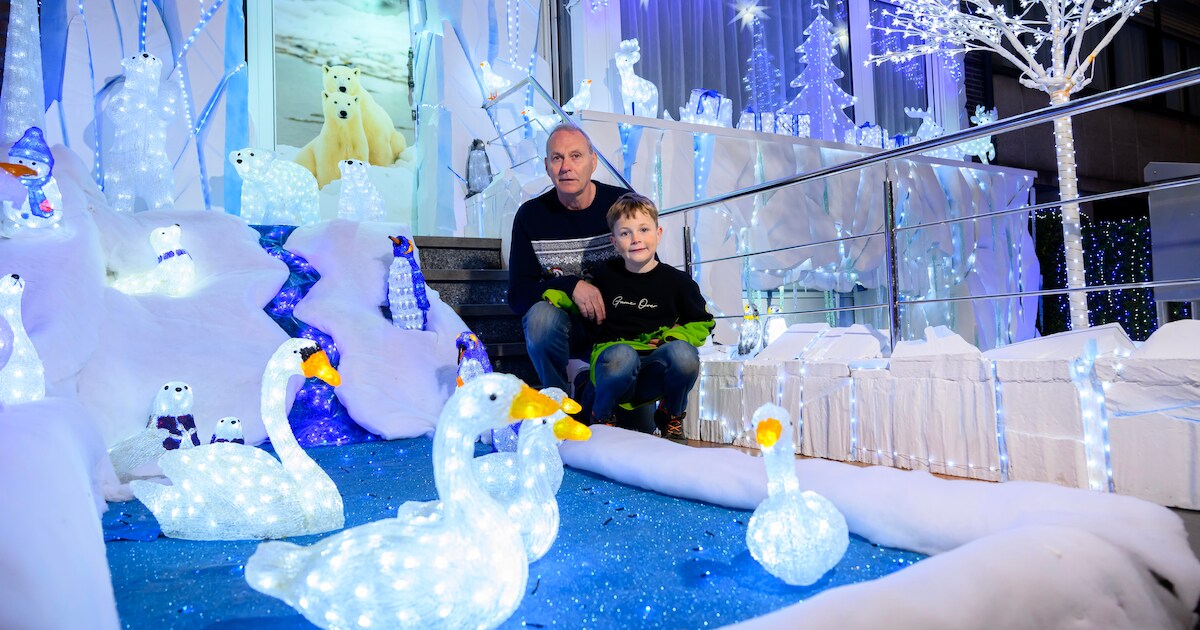 Marnick (58) geeft duizenden euro's per jaar uit aan kerstversiering ...