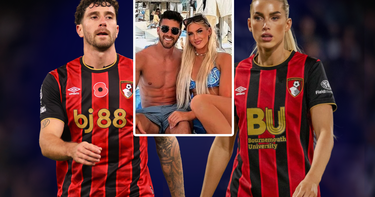 Het nieuwe powerkoppel van het voetbal: maak kennis met Bournemouth-duo Marcos Senesi en Kelci ...