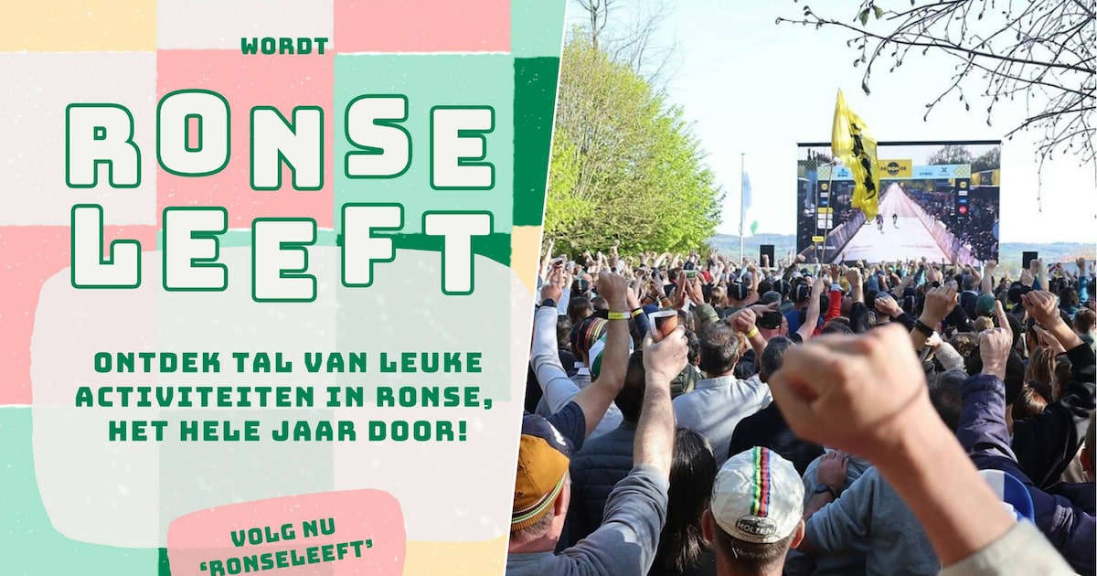 Nieuwe stadspagina ‘Ronse Leeft’ bundelt voortaan alle activiteiten en ...